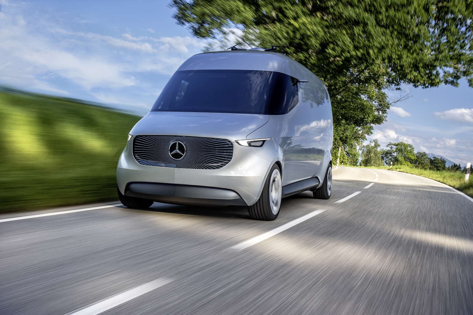 Is Mercedes-Benz Vision Van de bus van de toekomst? | ZERauto.nl