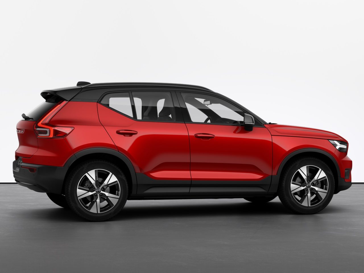 Volvo XC40 Recharge samen te stellen, deze opties zijn mogelijk